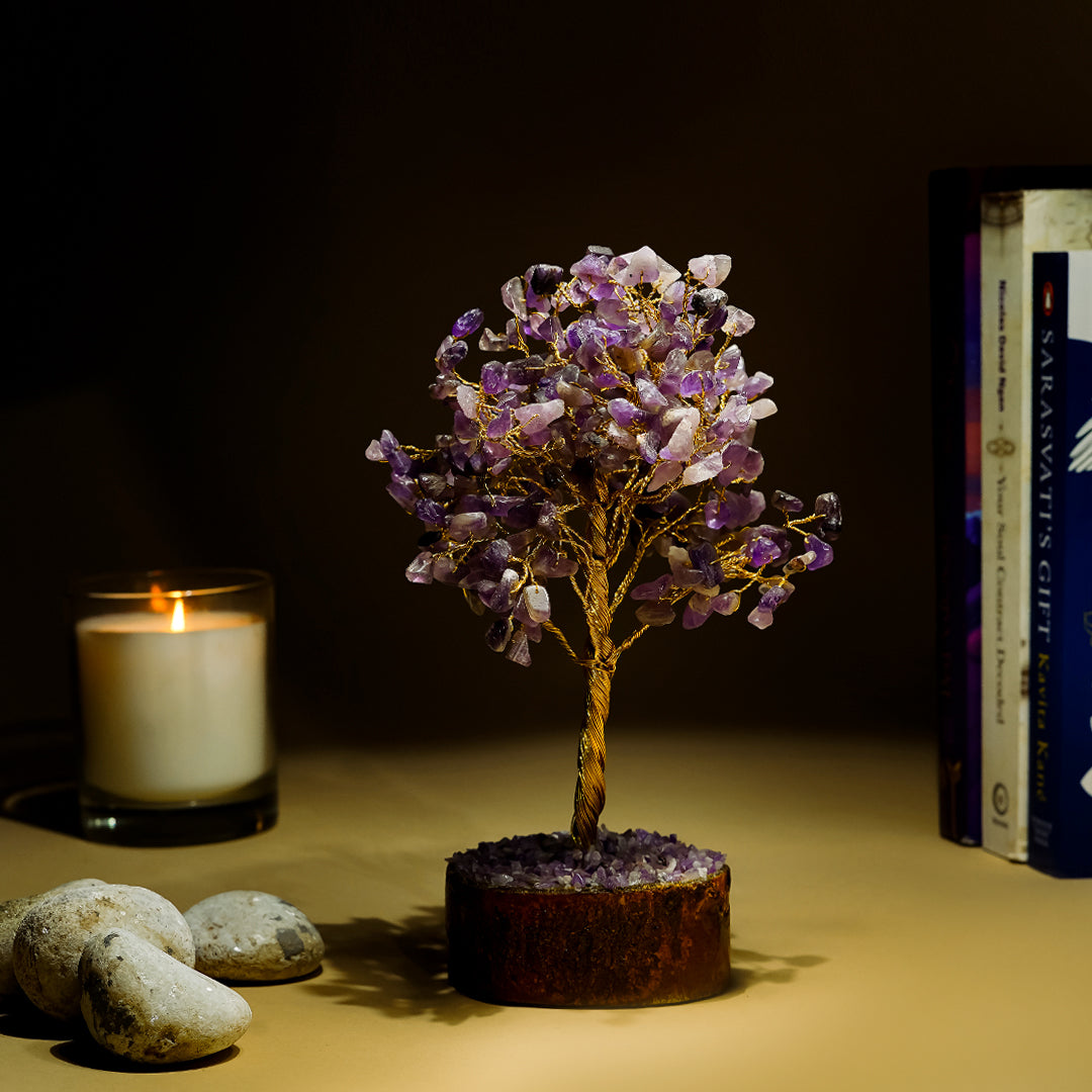 Large Amethyst Crystal Tree