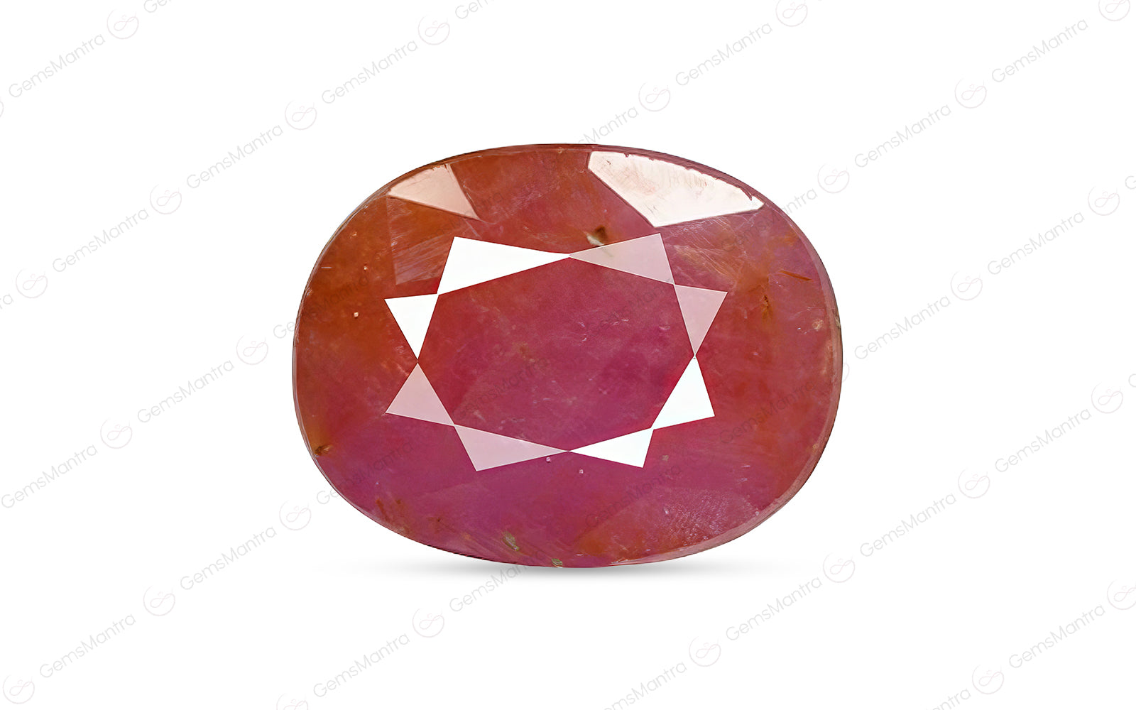 African Ruby - 6.52 Carats - Certified Natural Gemstone | Gemsmantra