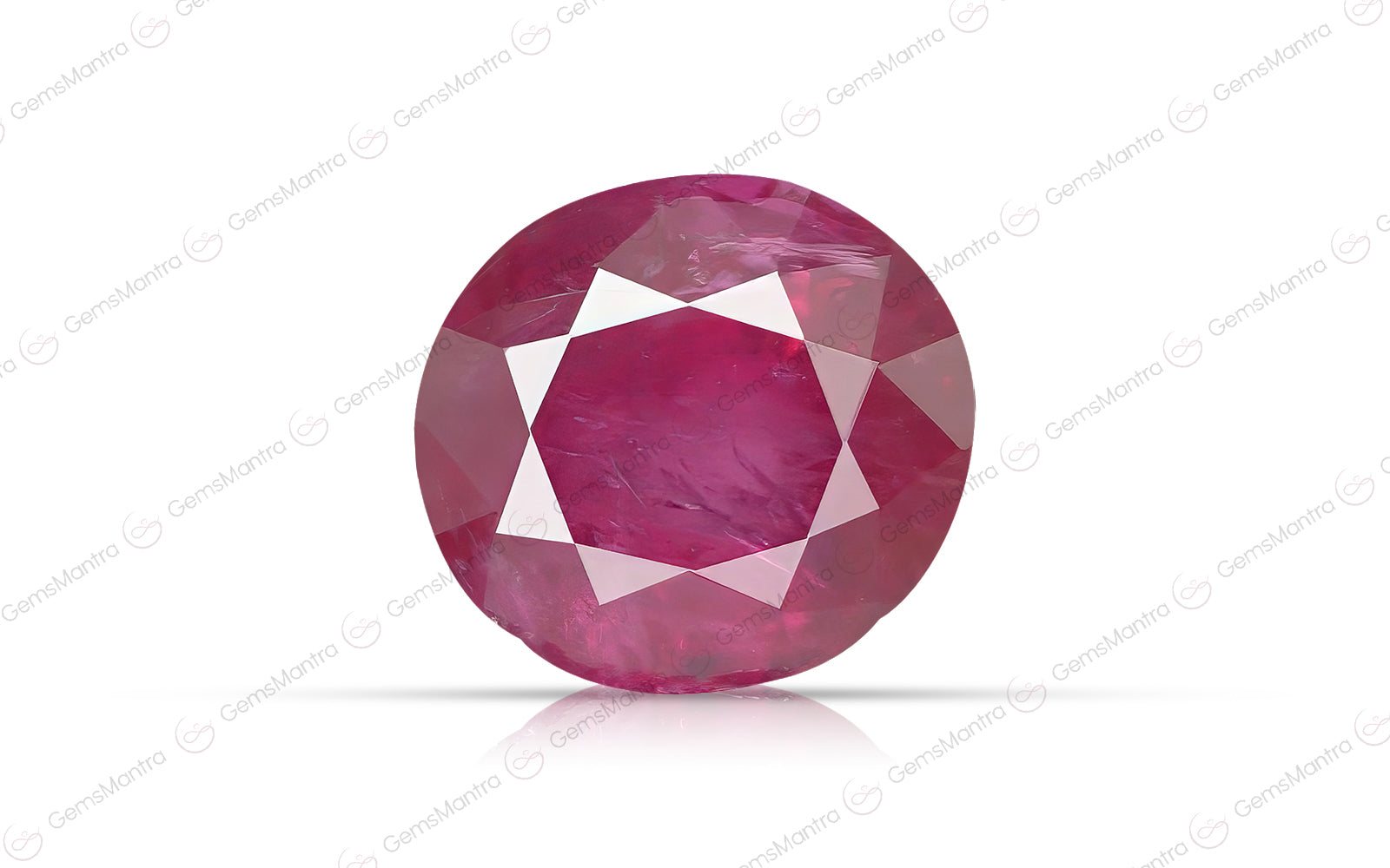 Ruby - 4.67 Carats - Certified Natural Gemstone | Gemsmantra
