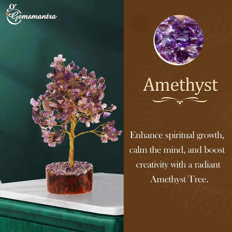 Large Amethyst Crystal Tree